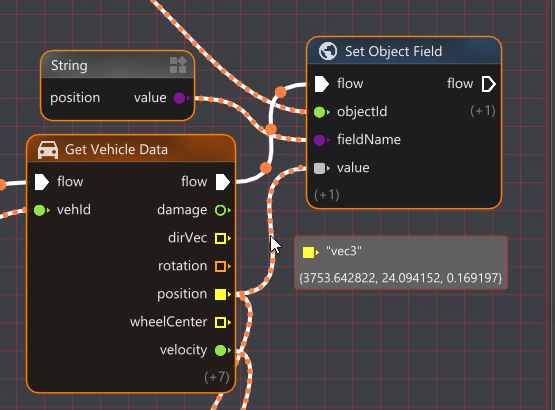 Solved - Flowgraph Editor - vec3 only updating X value, Y and Z 0 | BeamNG