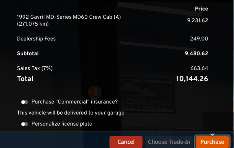 Insurancce in Career Mode | BeamNG