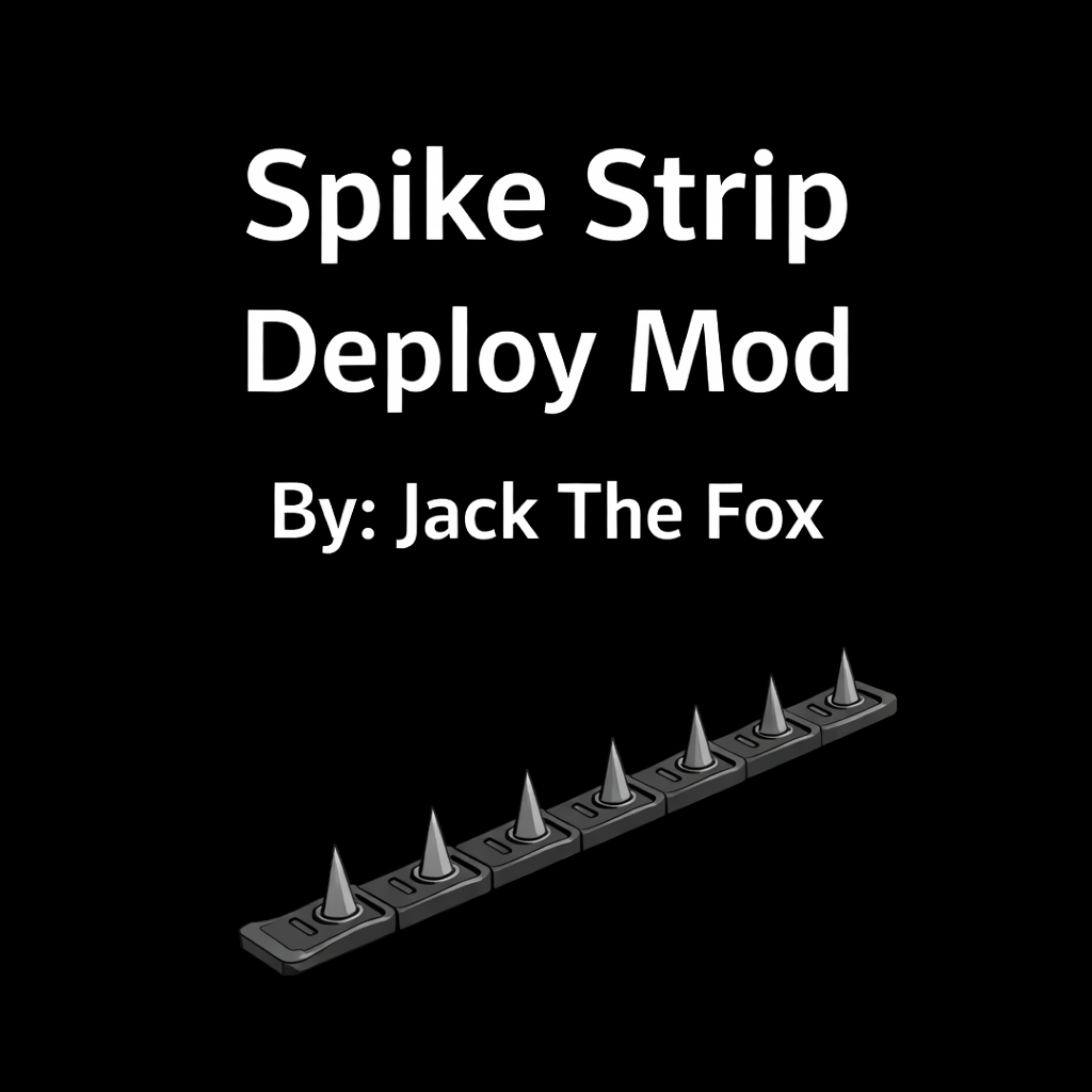 Rear Spike Strip Deploy | BeamNG