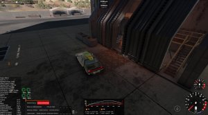 Visual bug on West Coast steel factory area | BeamNG